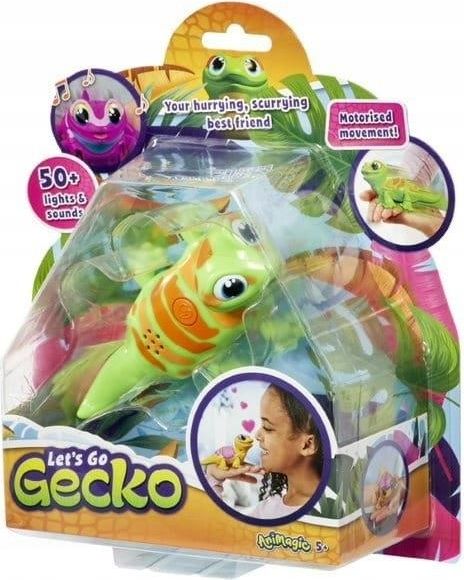 Animagic Maskotka Interaktywna Lets Go Gecko Gekon - Ceny i opinie ...