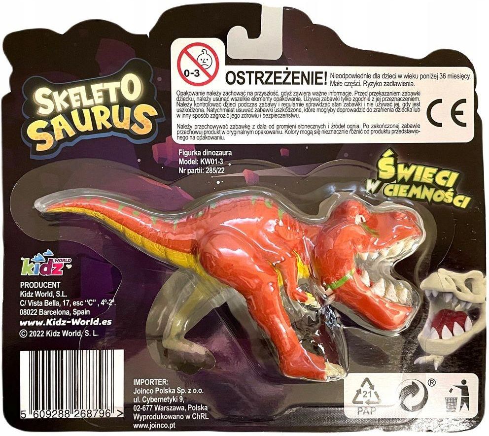 Joinco Figurka Dinozaur Świecący W Ciemności 2W1 T Rex - Ceny i opinie ...