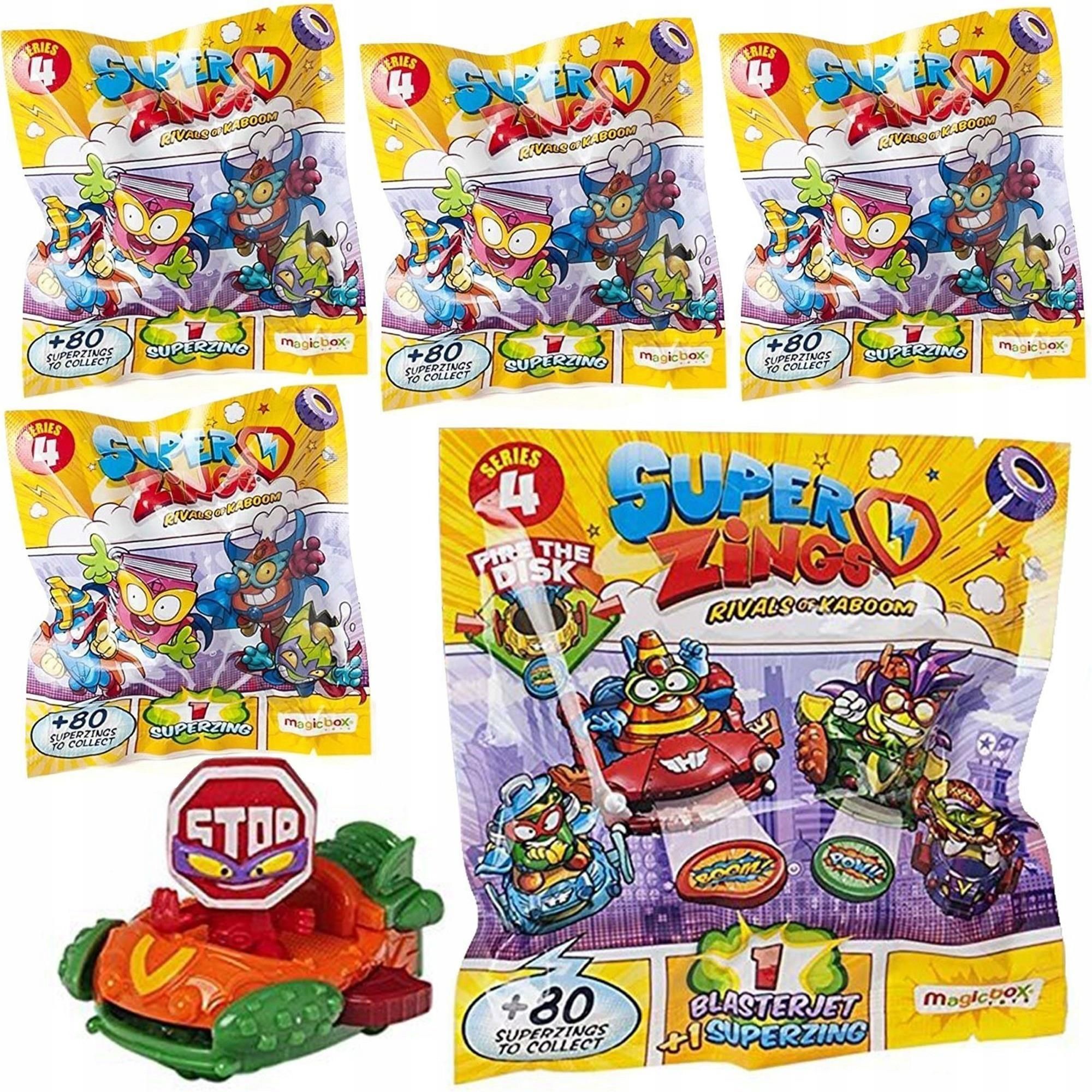 Super Zings 5 Figurek+Pojazd+Profesor K Maskotka - Ceny i opinie - Ceneo.pl