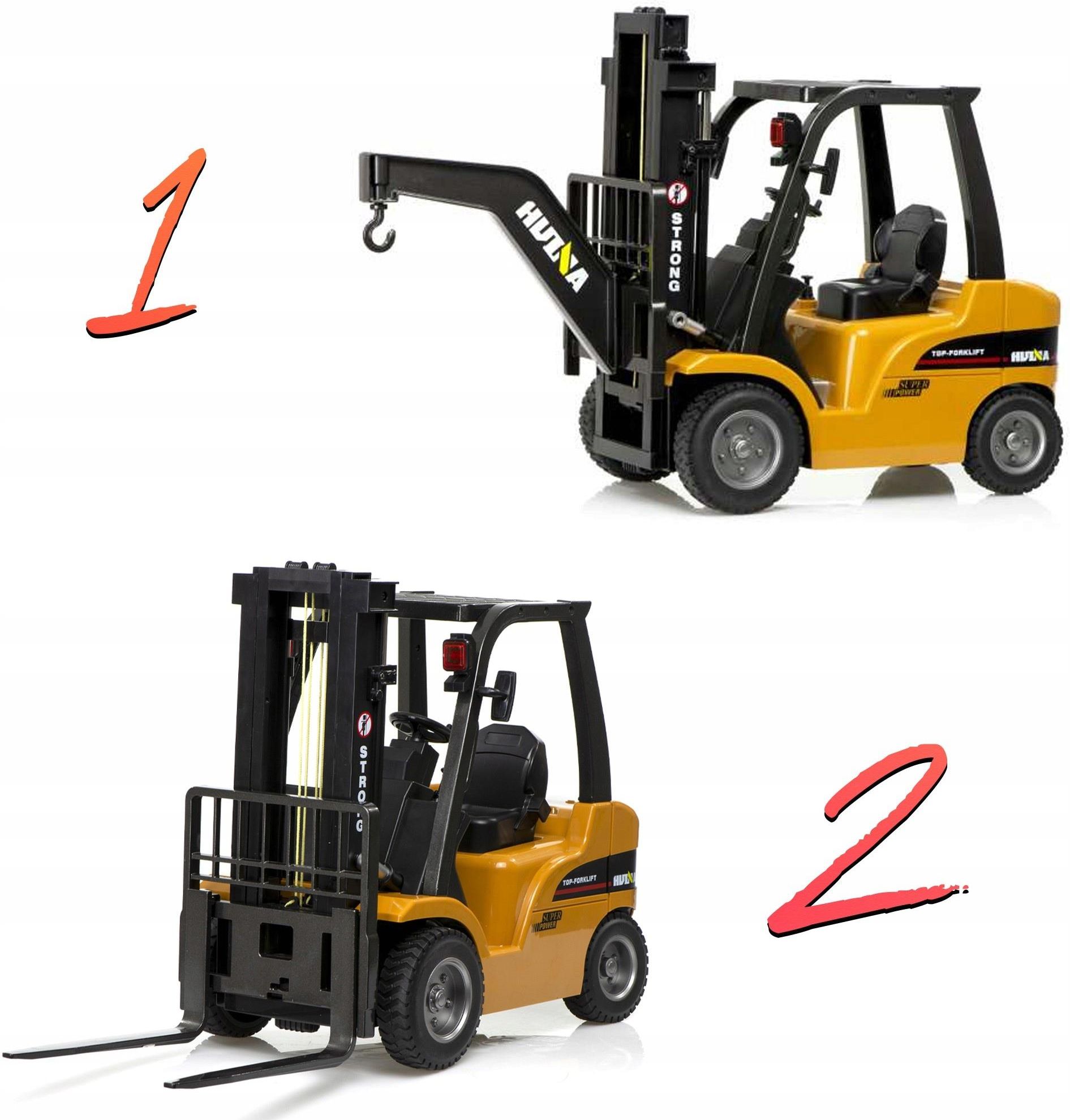 H-Toys Wielki Wózek Widłowy Dźwig Sterowany 1:10 Metal Rc - Ceny i ...