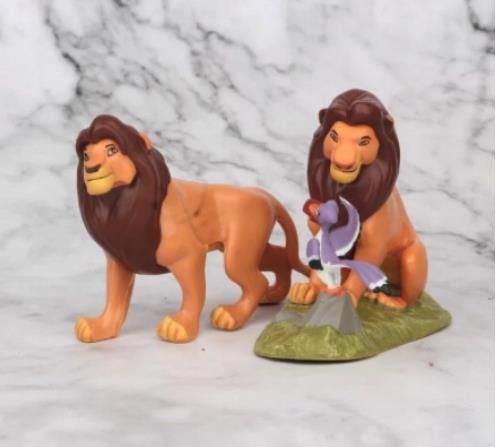 Pan I Pani Gadżet Zestaw Figurek Król Lew Simba Timon Pumba 9 Szt ...