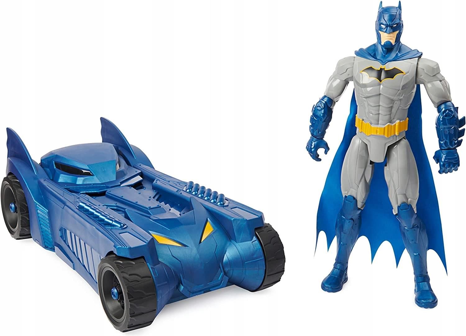 Spin Master Czarny Bat Tech Duży Batman 30Cm I Batmobile 40Cm - Ceny i ...