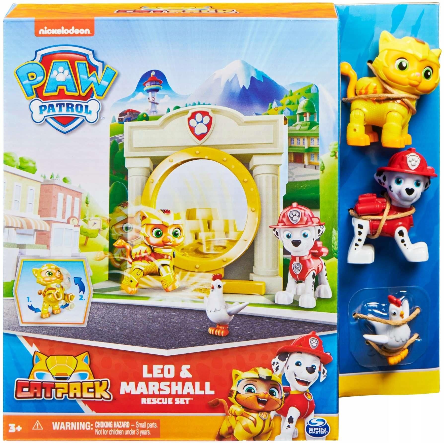 Spin Master Psi Patrol Kocia Załoga Marshall I Leo Cat Pack - Ceny i ...