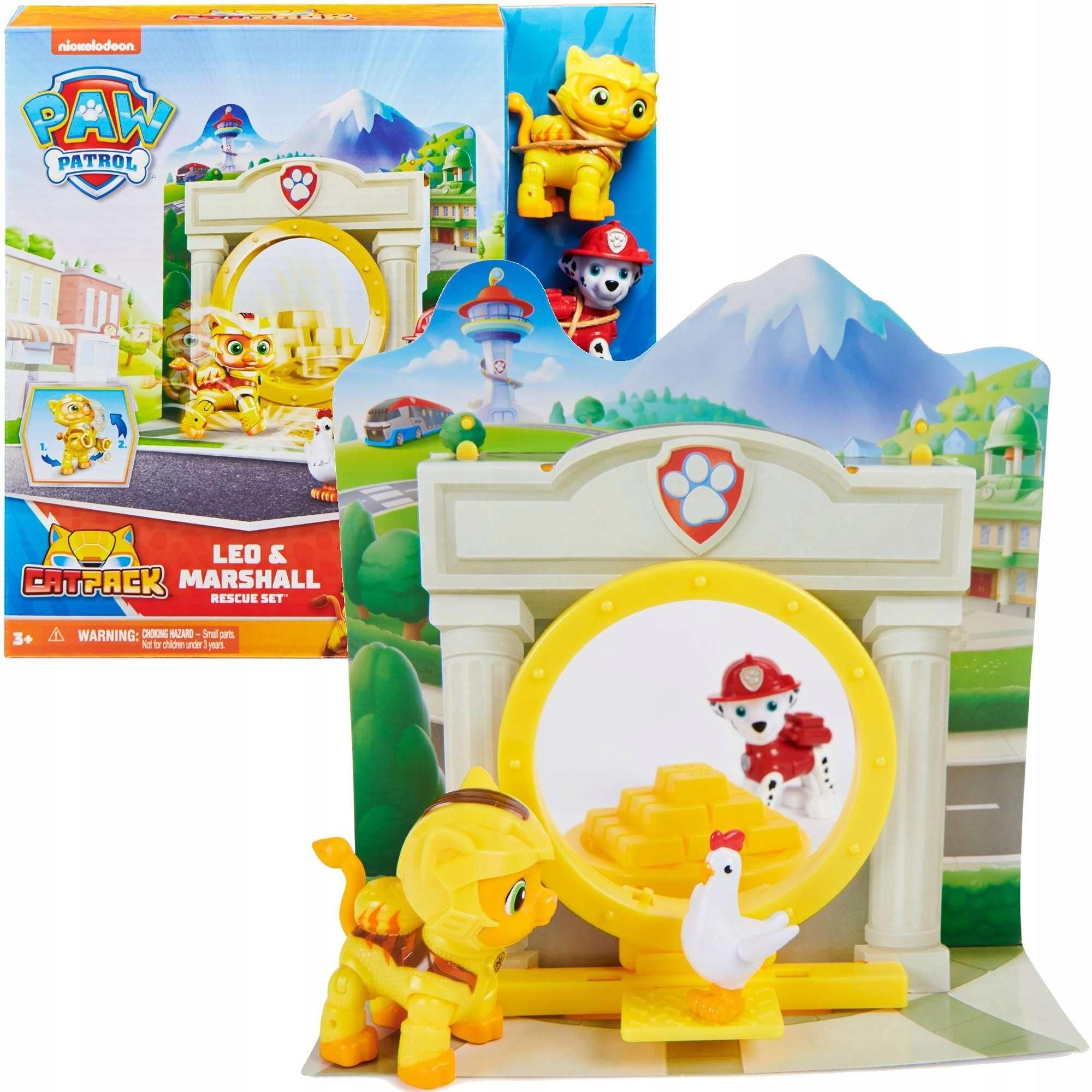 Spin Master Psi Patrol Kocia Załoga Marshall I Leo Cat Pack - Ceny i ...