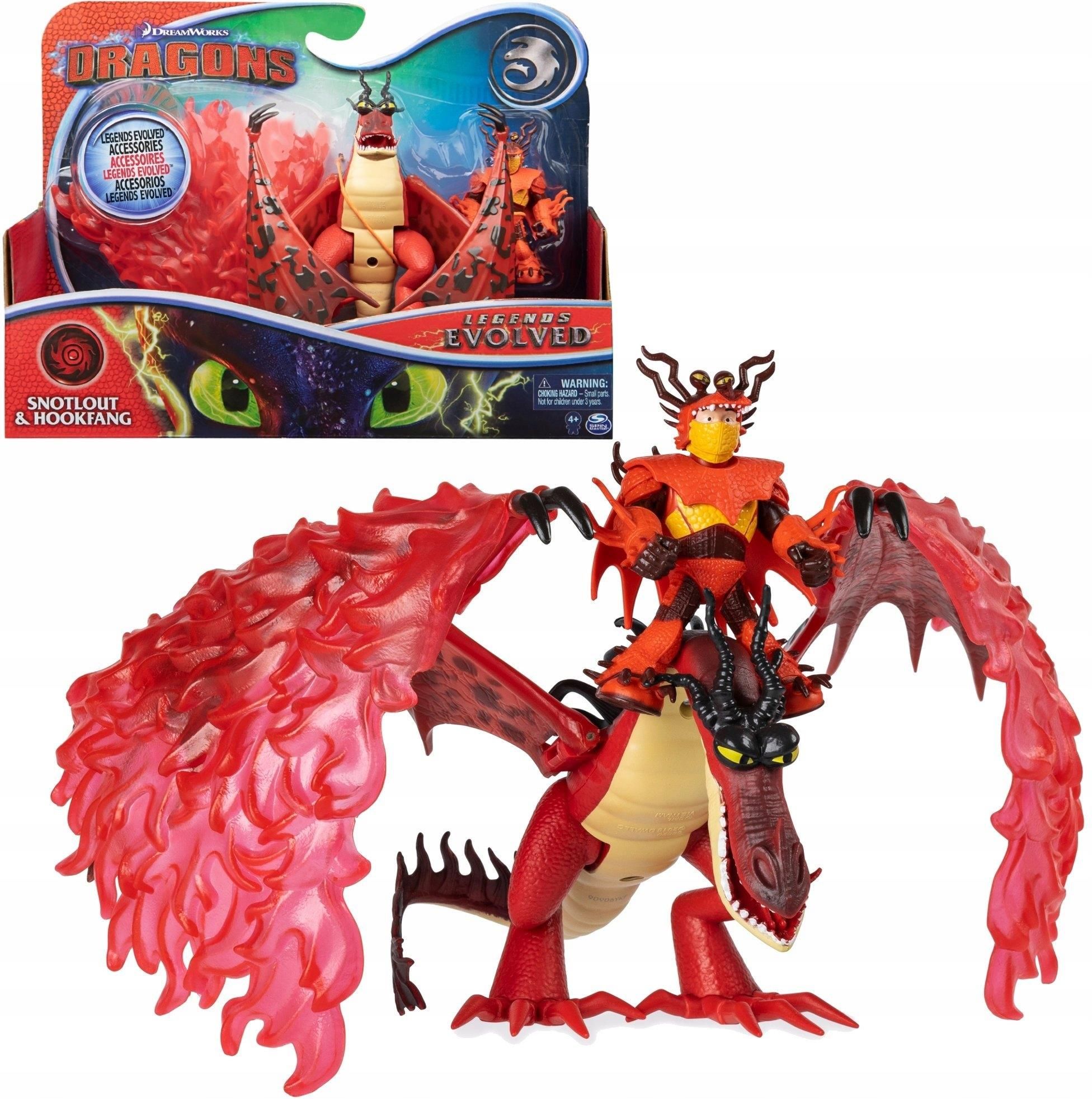 Spin Master Figurki Smok Hakokieł I Sączysmark + Akcesoria - Ceny i ...