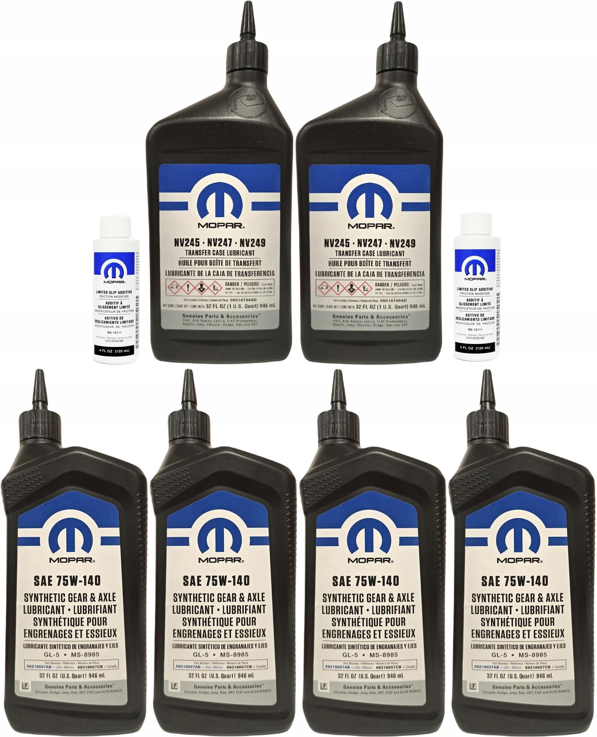 Mopar Motul 75W140 Nv245/247 Jeep Zj Wj Wg Wk Wh - Opinie i ceny na ...