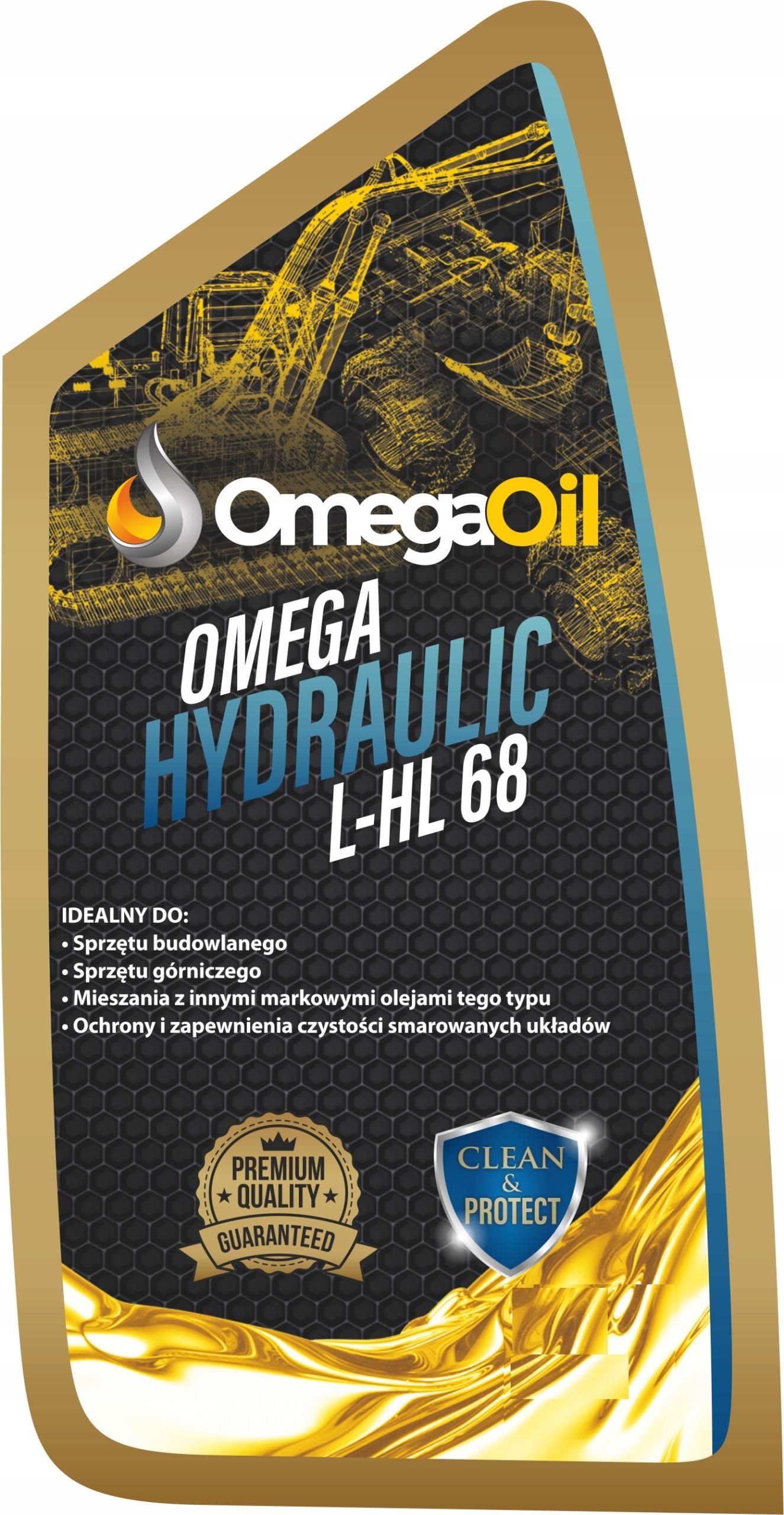 Omegaoil Omega Olej Hydrauliczny L-Hl 68 Hl 20L Cz-Wa - Opinie i ceny ...