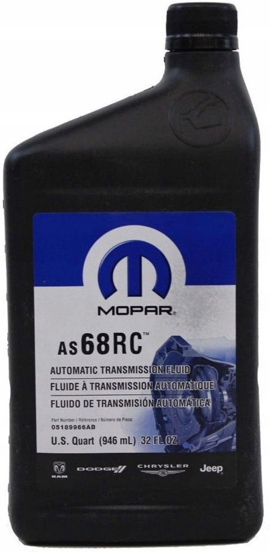 Mopar Do Skrzyni Aisin Seiki As68Rc Ram 6,4/6,7 - Opinie i ceny na Ceneo.pl