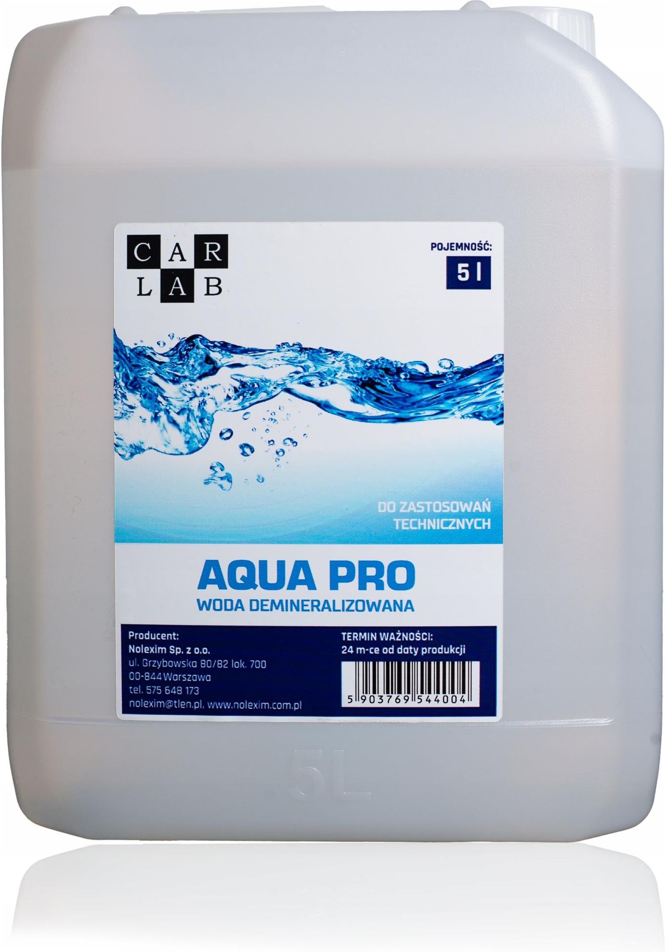 Carlab Aqua Pro 5L Woda Destylowana Demi - Opinie i ceny na Ceneo.pl