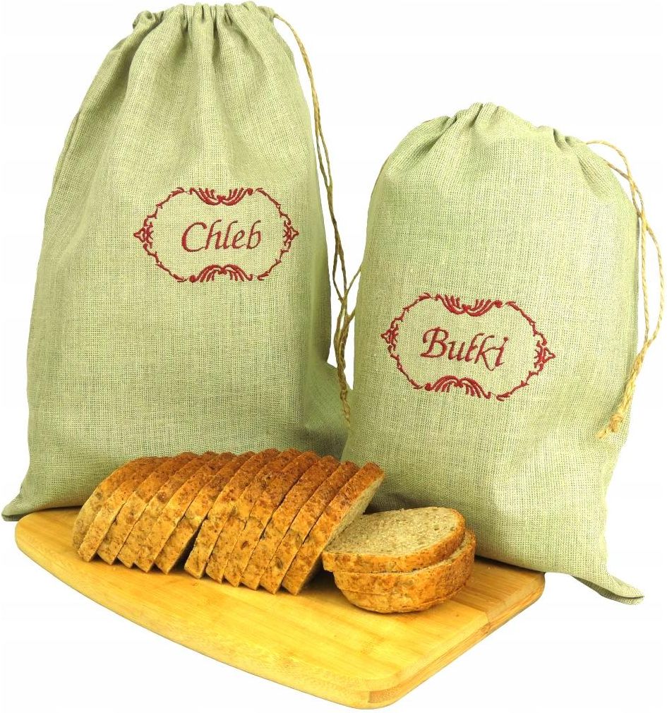 Worki lniane na chleb i bułki z podszewką Handmade - Ceny i opinie ...