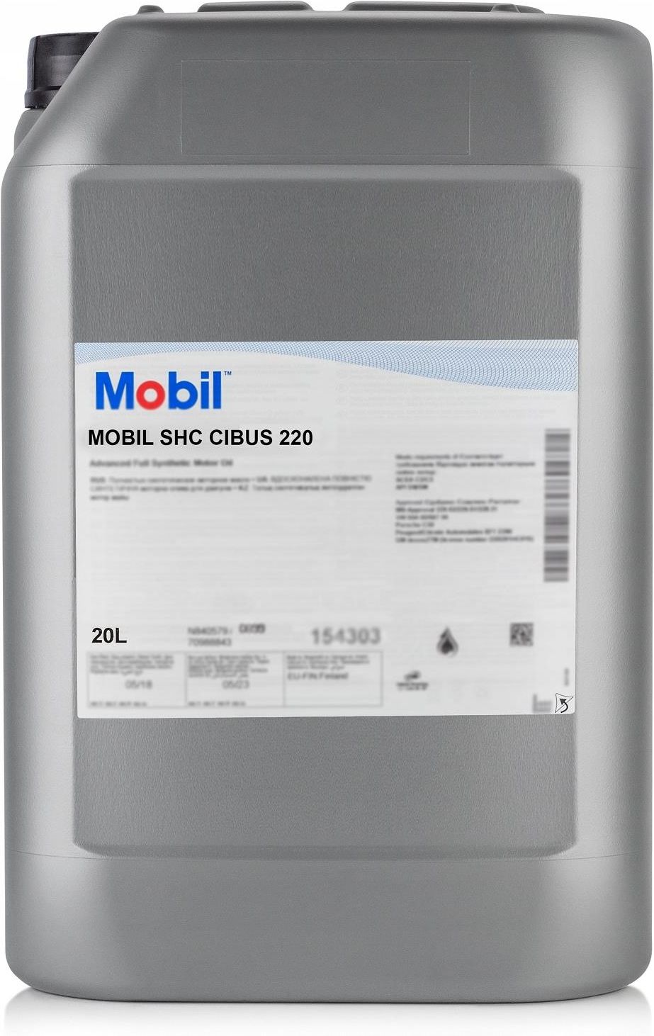Mobil Shc Cibus 220 20L - Opinie i ceny na Ceneo.pl
