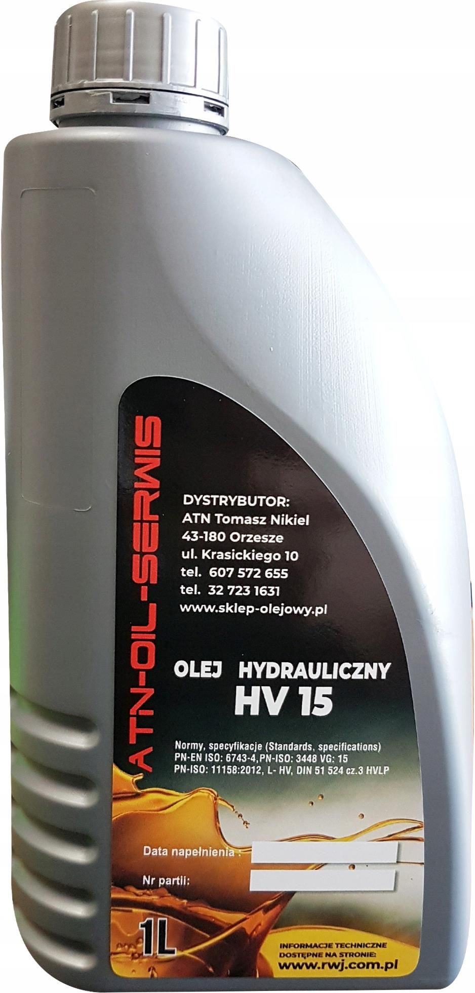 Jasol Olej Hydrauliczny Din 51 524 Cz.3 Hvlp Vg15 1L - Opinie i ceny na ...