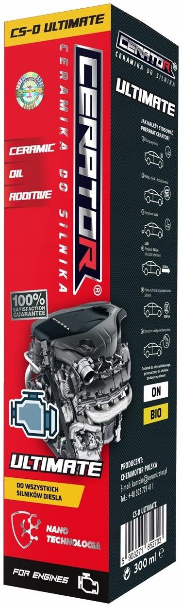 Ceramizator Cerator Cs-D Ultimate Do Silników Diesla 300Ml - Opinie i ceny na Ceneo.pl