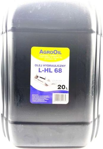 Agrooil Olej Hydrauliczny Hl-68 20L - Opinie i ceny na Ceneo.pl