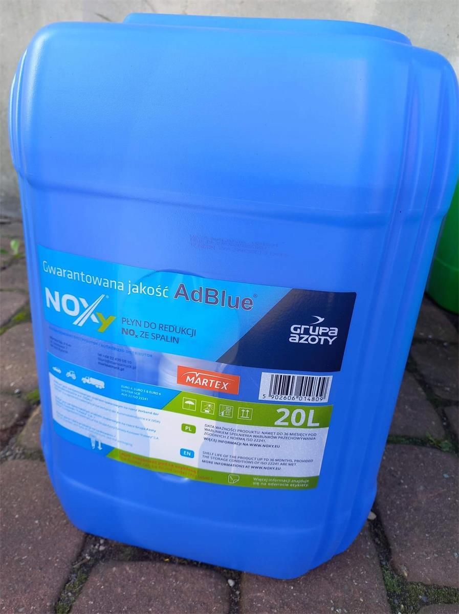 Grupa Azoty Płyn Kataliczyny Adblue Noxy 20L - Opinie i ceny na Ceneo.pl