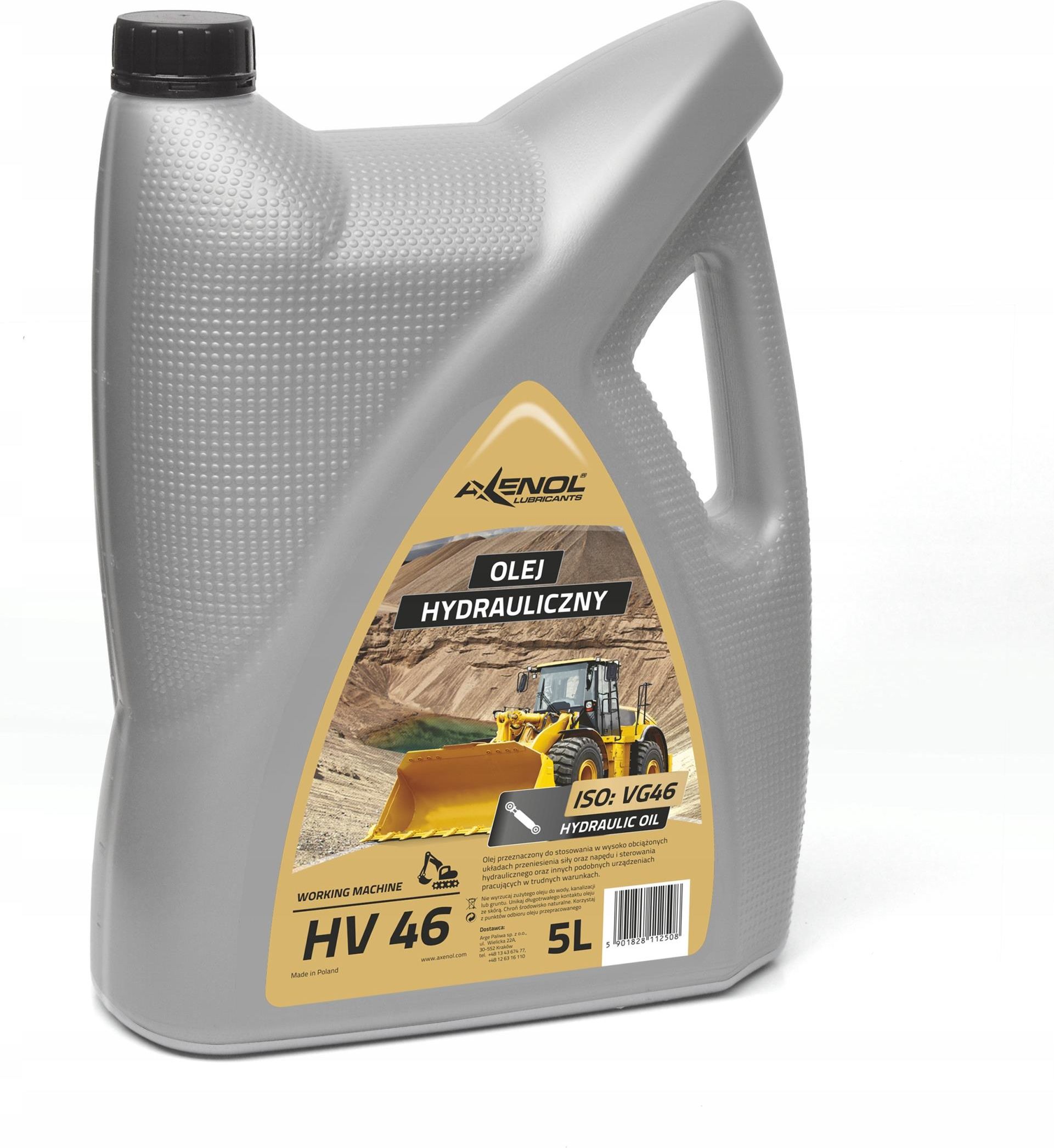 Axenol Olej Hydrauliczny Hv 46 5L - Opinie i ceny na Ceneo.pl