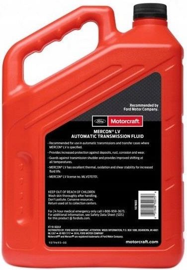 Motorcraft Mercon Lv 10Qt Ford Mercury Lincoln - Opinie i ceny na Ceneo.pl