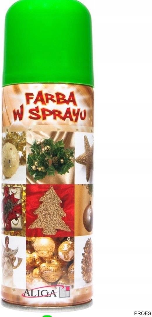 Farba w sprayu FS-100 zielona Aliga - Ceny i opinie - Ceneo.pl