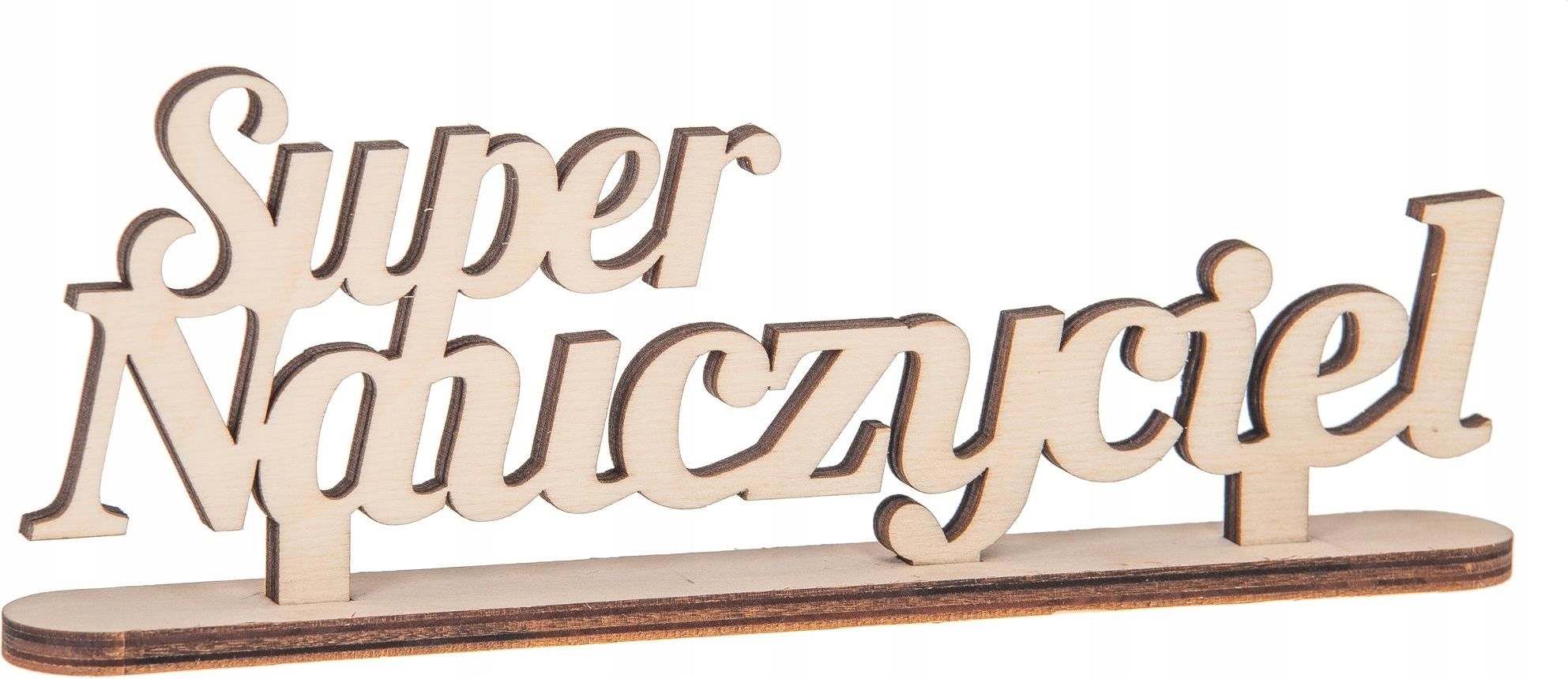 Nauczyciel napis dzień nauczyciela - Ceny i opinie - Ceneo.pl