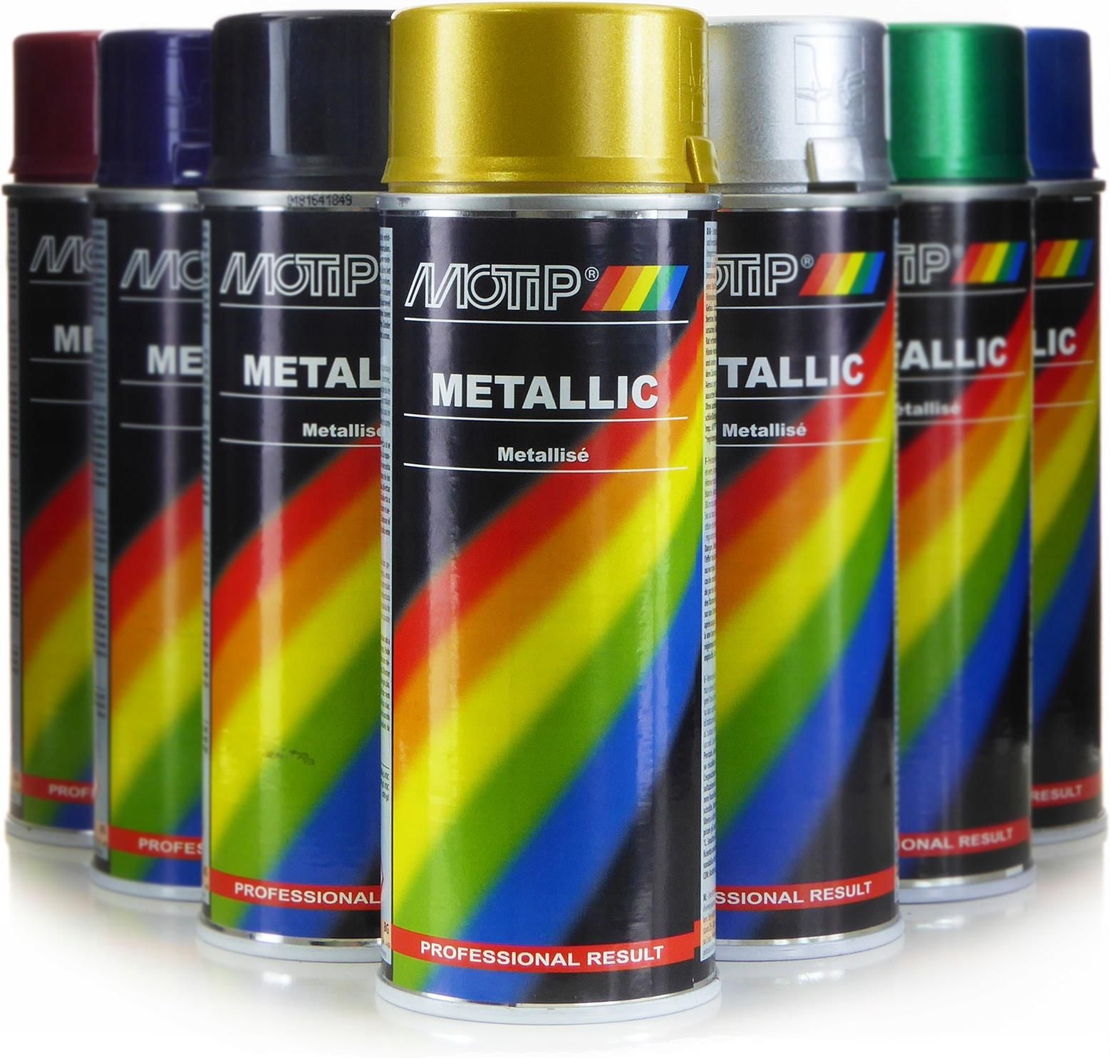 Motip Lakier Metaliczny Metalik Złoty Spray 400Ml - Opinie i ceny na ...