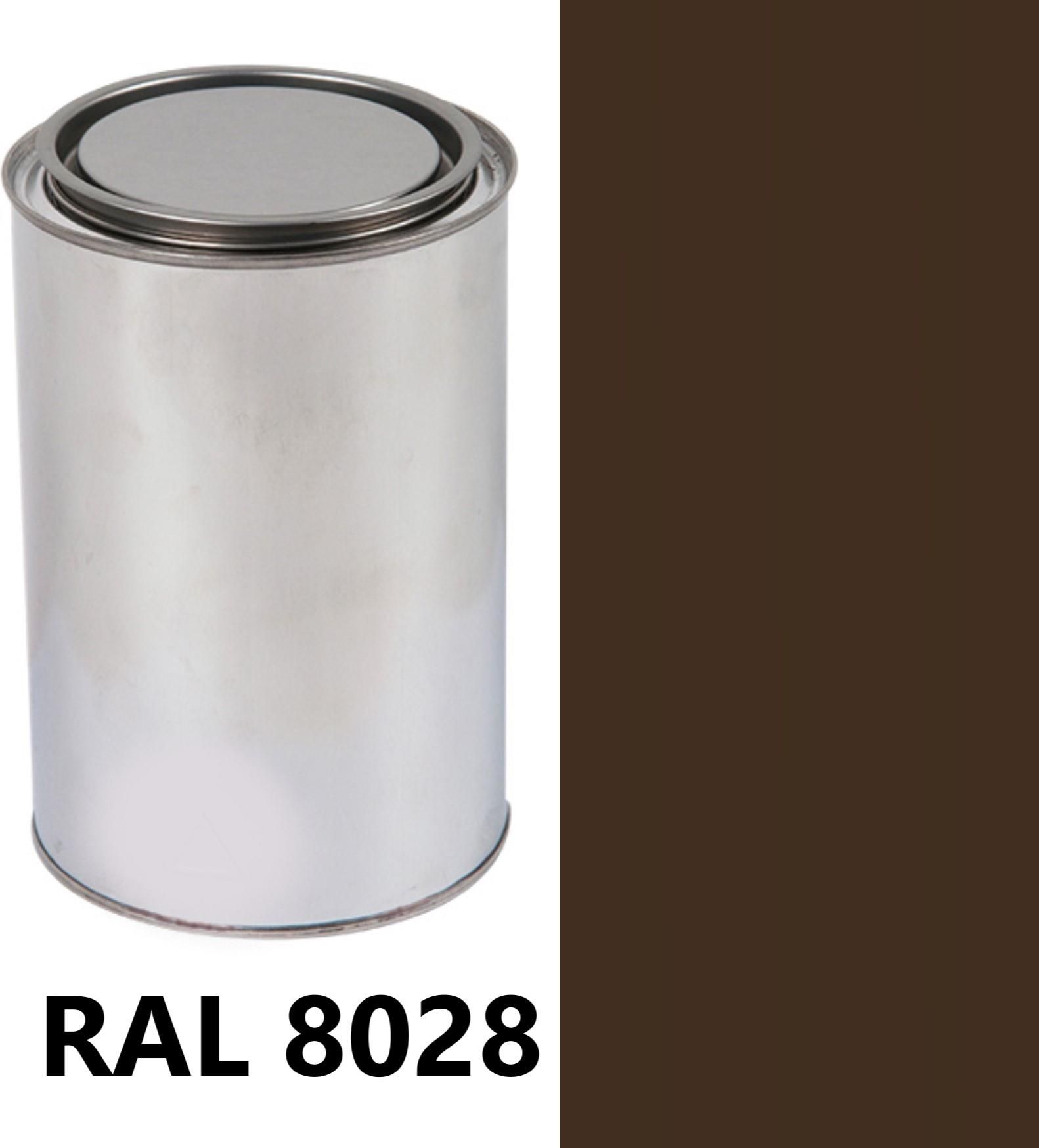 Gravihel Ral 8028 Brązowy Półmat Mat Poliuretan Akryl 1L - Opinie i ...