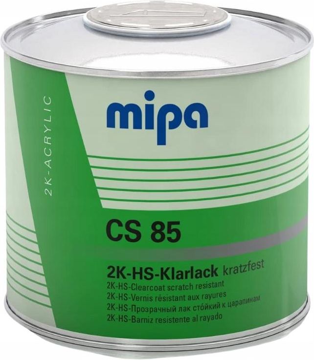 Mipa Lakier Bezbarwny Cs 85 5L + Utwardzacz Kpl - Opinie i ceny na Ceneo.pl