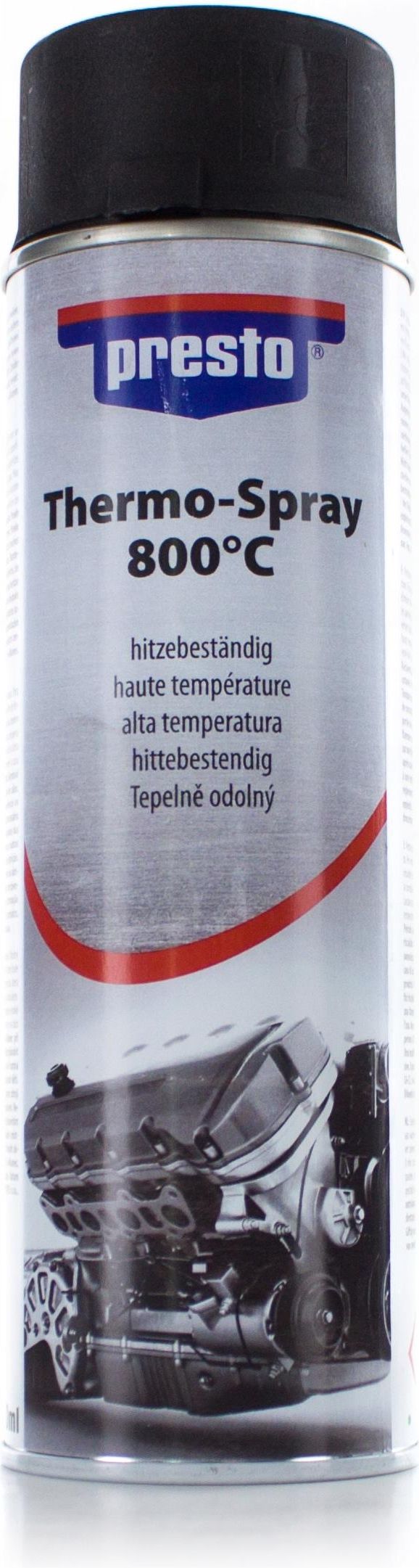 Presto Lakier Spray Żaroodporny Czarny-Grafit 800° - Opinie i ceny na ...