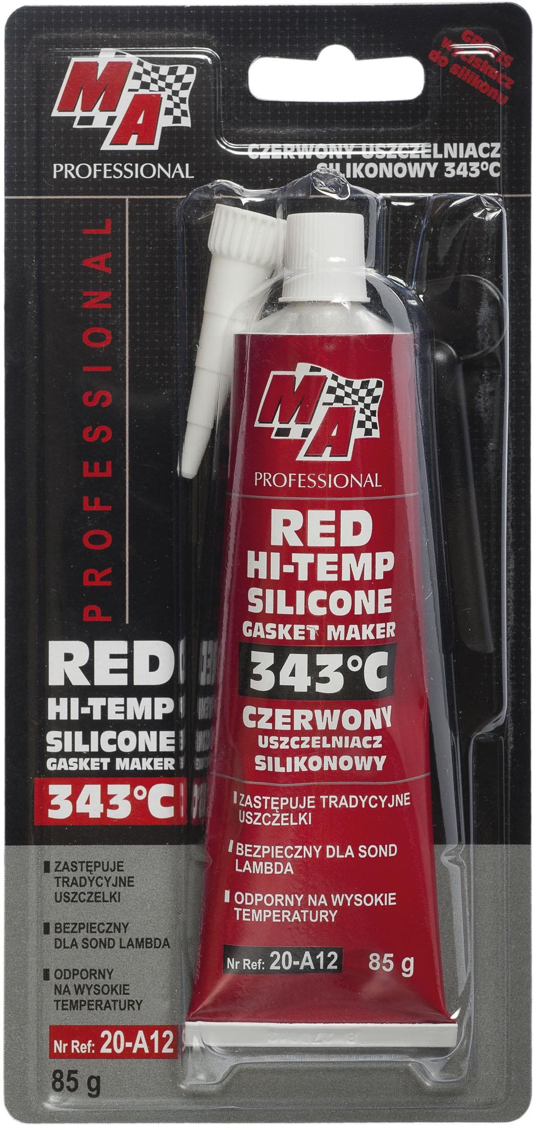 Moje Auto Silikon Red Wysokotemperaturowy 343 C 85 - Opinie i ceny na ...