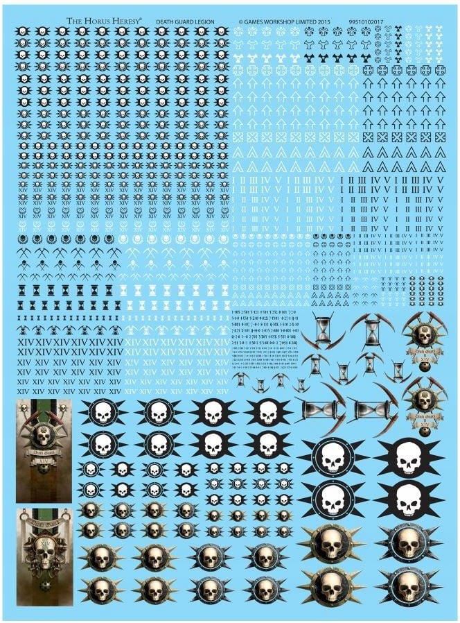 Games Workshop Warhammer The Horus Heresy Death Guard Legion Transfer ...