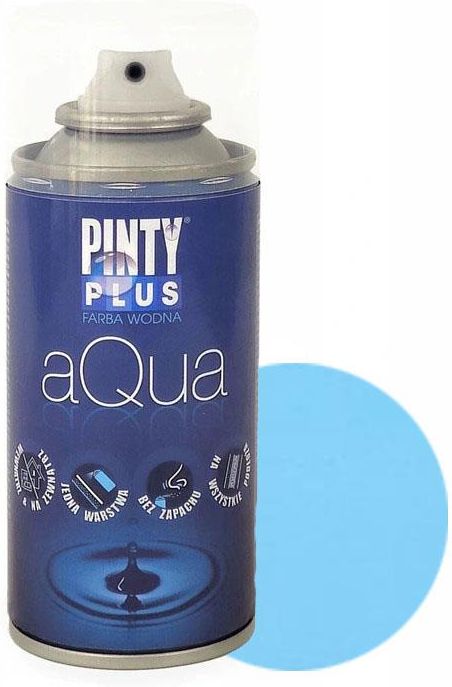 Farba w sprayu wodna 150ml niebieski średni - Ceny i opinie - Ceneo.pl