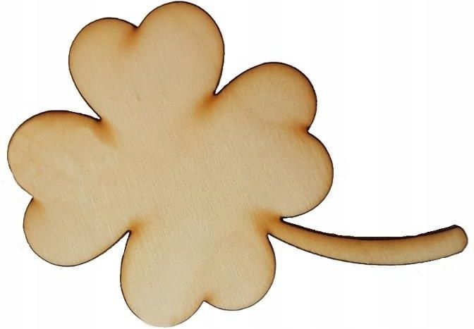 Koniczyna Drewniana koniczynka Ozdoba 10cm Duże - Ceny i opinie - Ceneo.pl