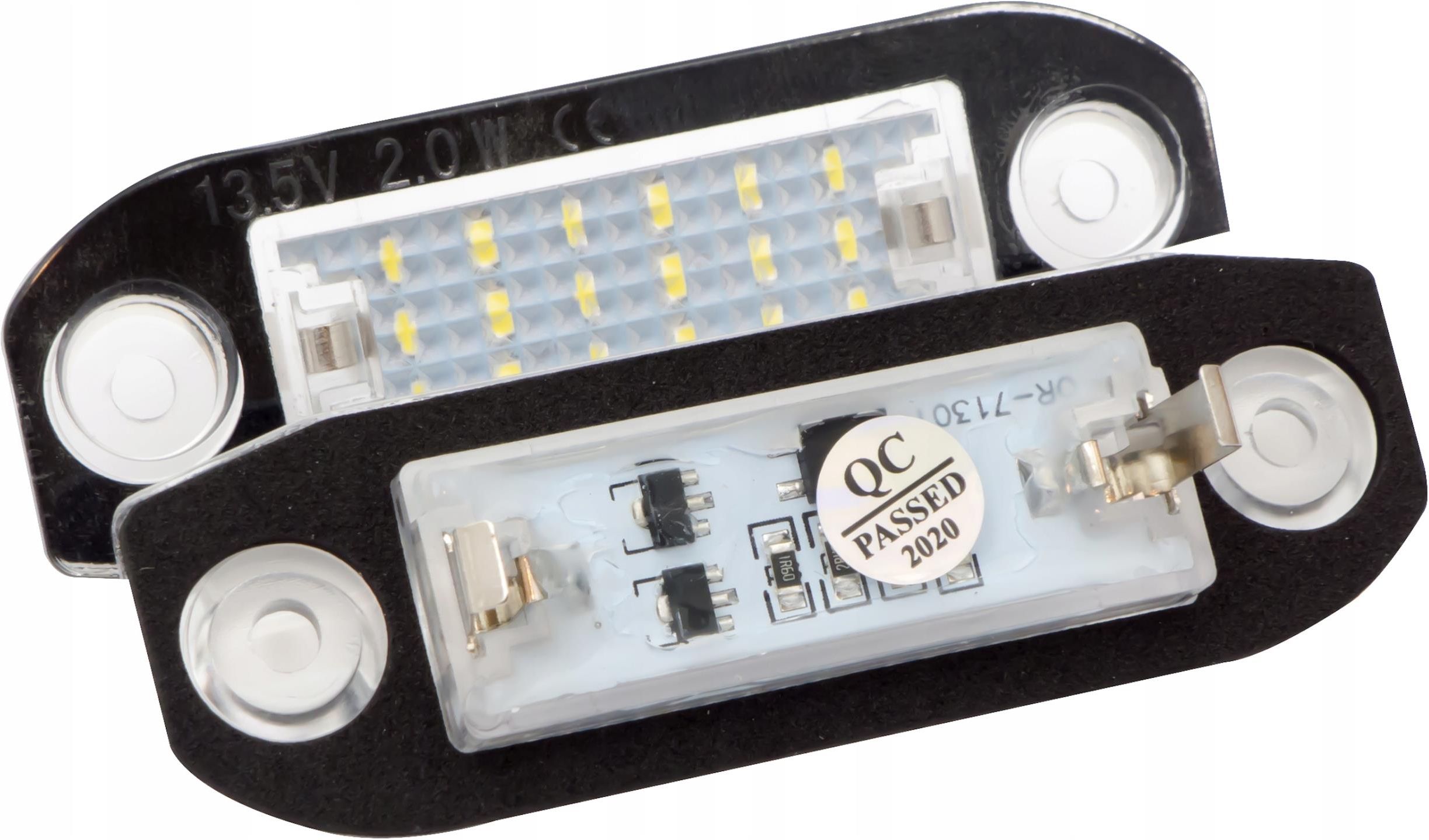 Lampka tablicy rejestracyjnej Lampki Tablicy Led Volvo S40 S60 S80 Xc90 Xc60 V60 - Opinie i ceny ...