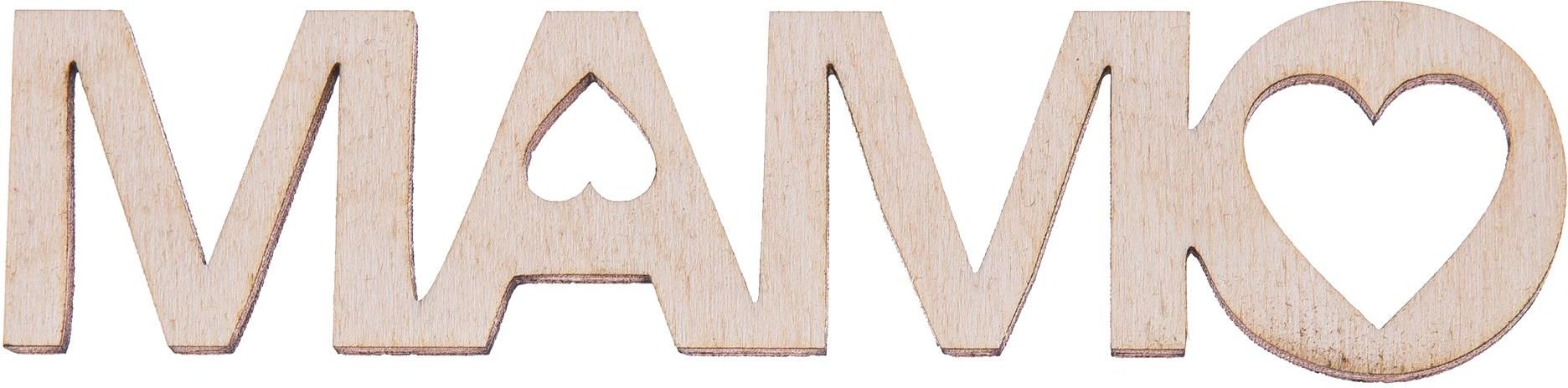 Drewniany napis Mamo duży decoupage Scrapki - Ceny i opinie - Ceneo.pl