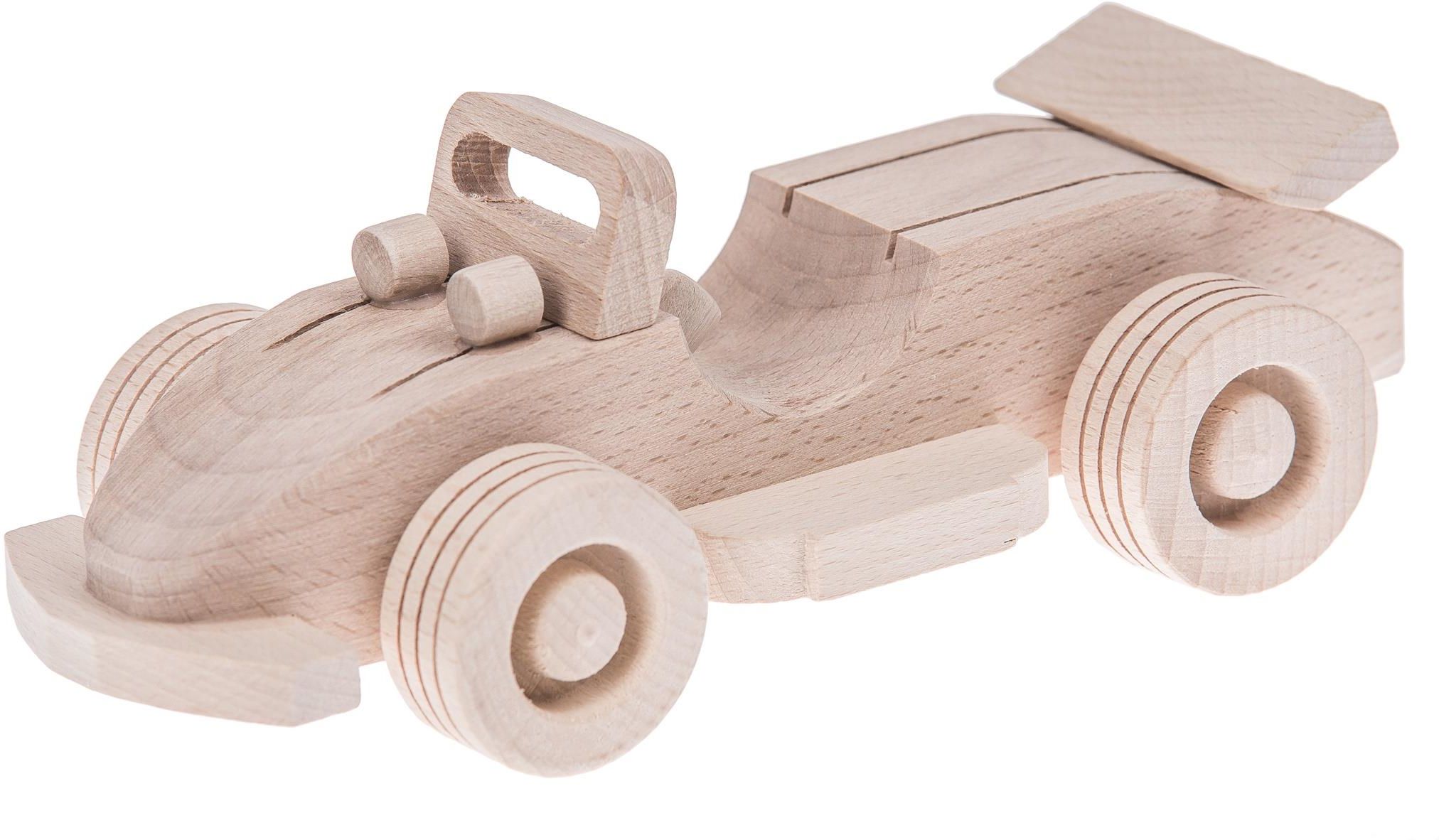 Drewniana Wyścigówka Samochód Auto Zabawka Eko - Ceny i opinie - Ceneo.pl