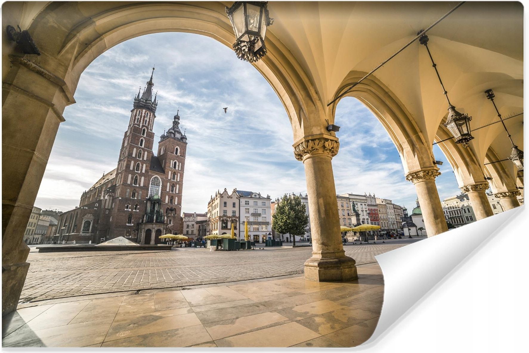 MURALO (TOP) FOTOTAPETA DO SALONU RYNEK KRAKÓW ZABYTKI 135X90 - Opinie ...
