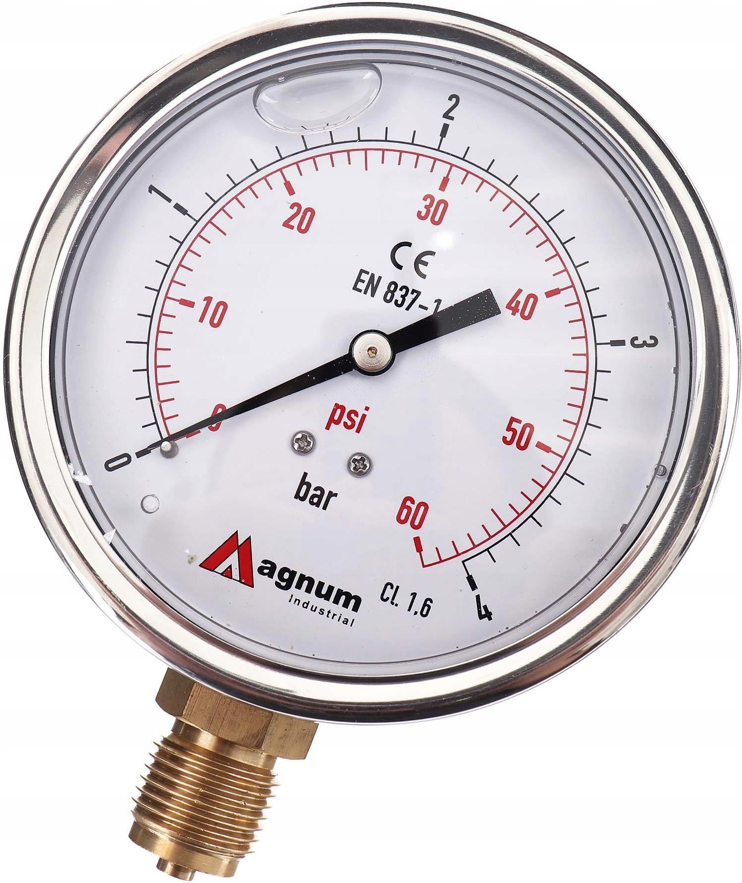Akcesoria do narzędzi pneumatycznych Magnum Manometr Glicerynowy 100MmM100RG04 M100RG04 - Opinie ...