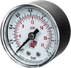 Pneumat System Manometr 1/8 Axialny Tylny/0-1,6Bar/40Mm PMM40APL002G18 ...