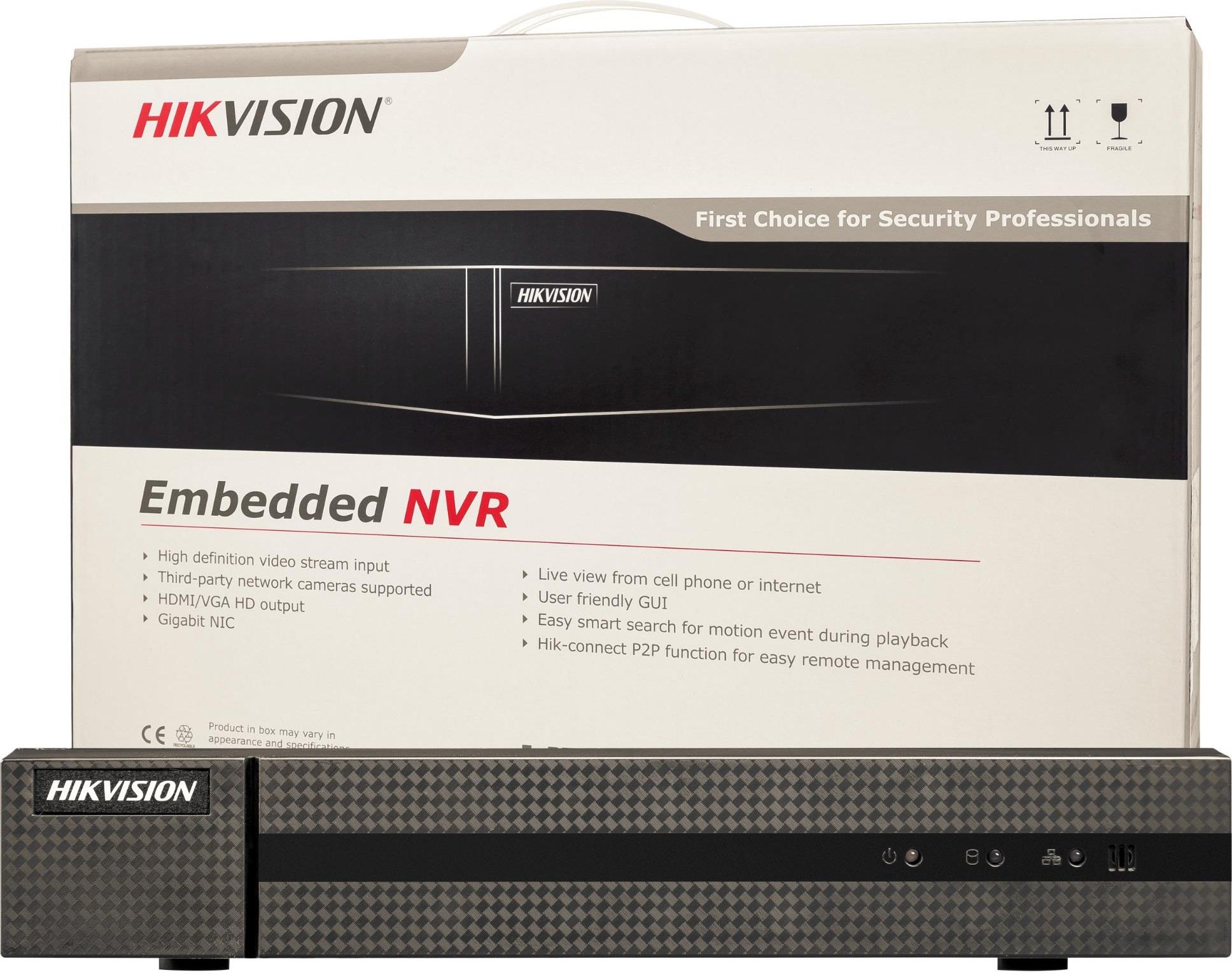 Zestaw do monitoringu HIKVISION MONITORING NA 16 KAMER IP POE 4TB NA ...