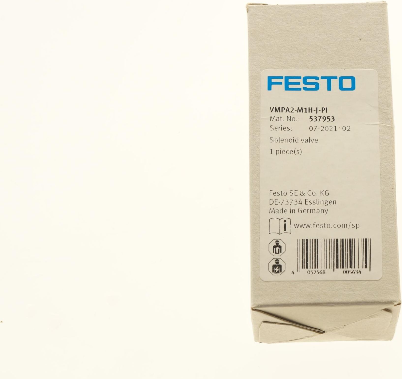 Akcesoria do narzędzi pneumatycznych Festo Elektrozawór Do Wyspy 537953 ...