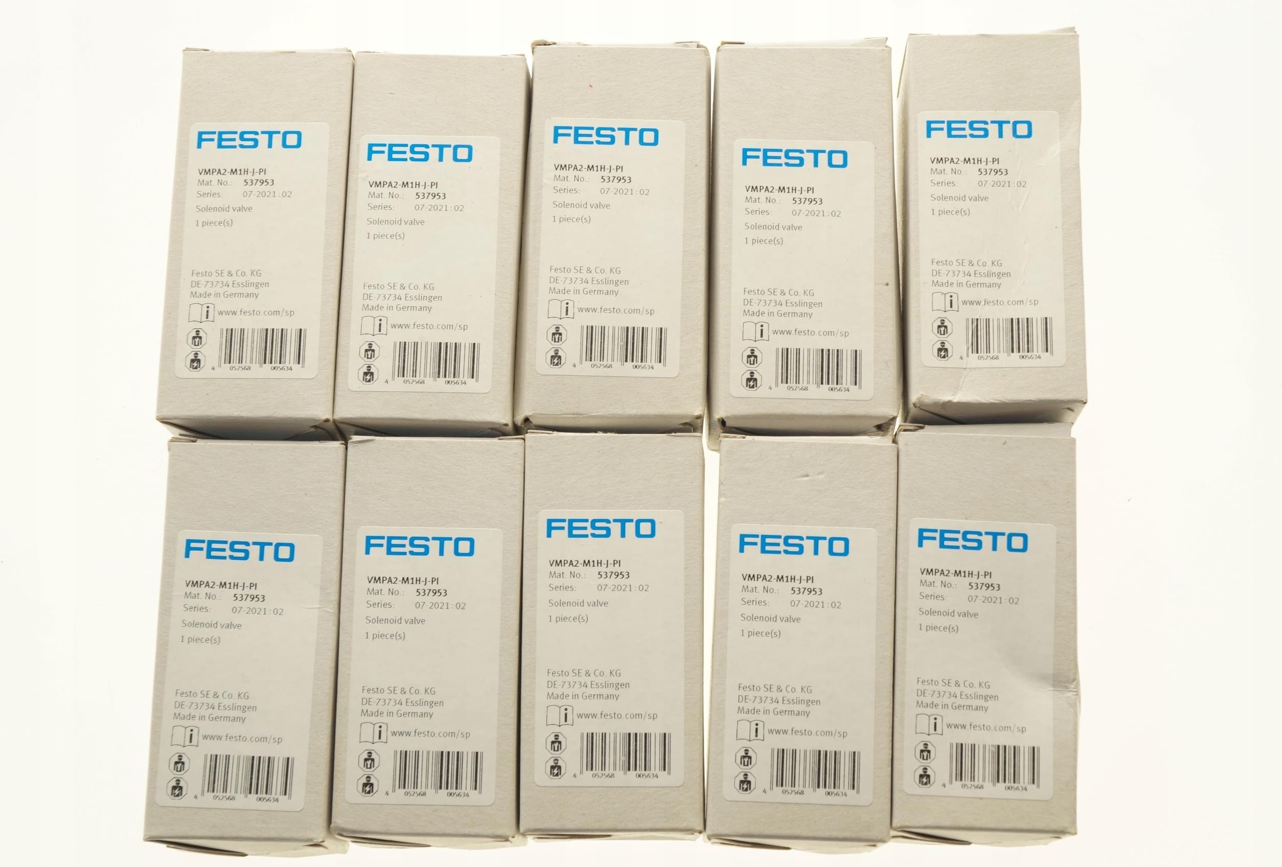 Akcesoria do narzędzi pneumatycznych Festo Elektrozawór Do Wyspy 537953 ...