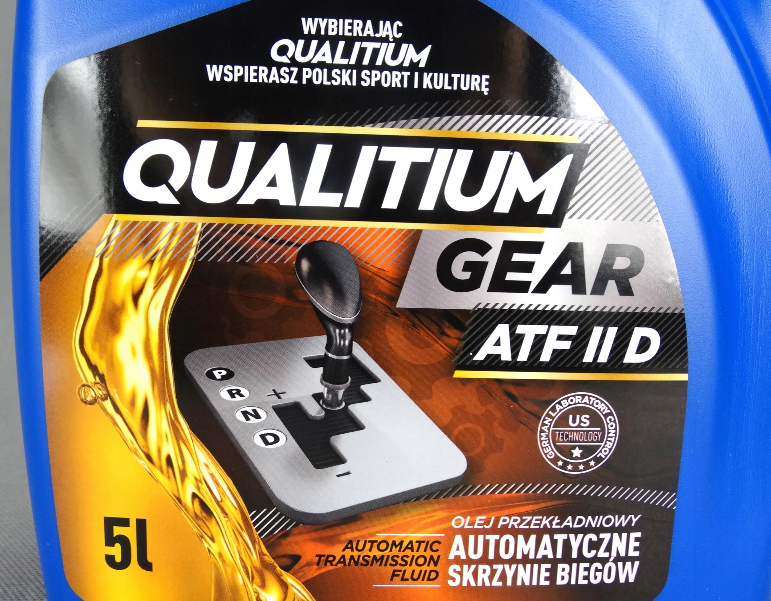 Qualitium Gear Atf Ii D 5L Olej Przekładniowy - opinie i ceny na Ceneo.pl