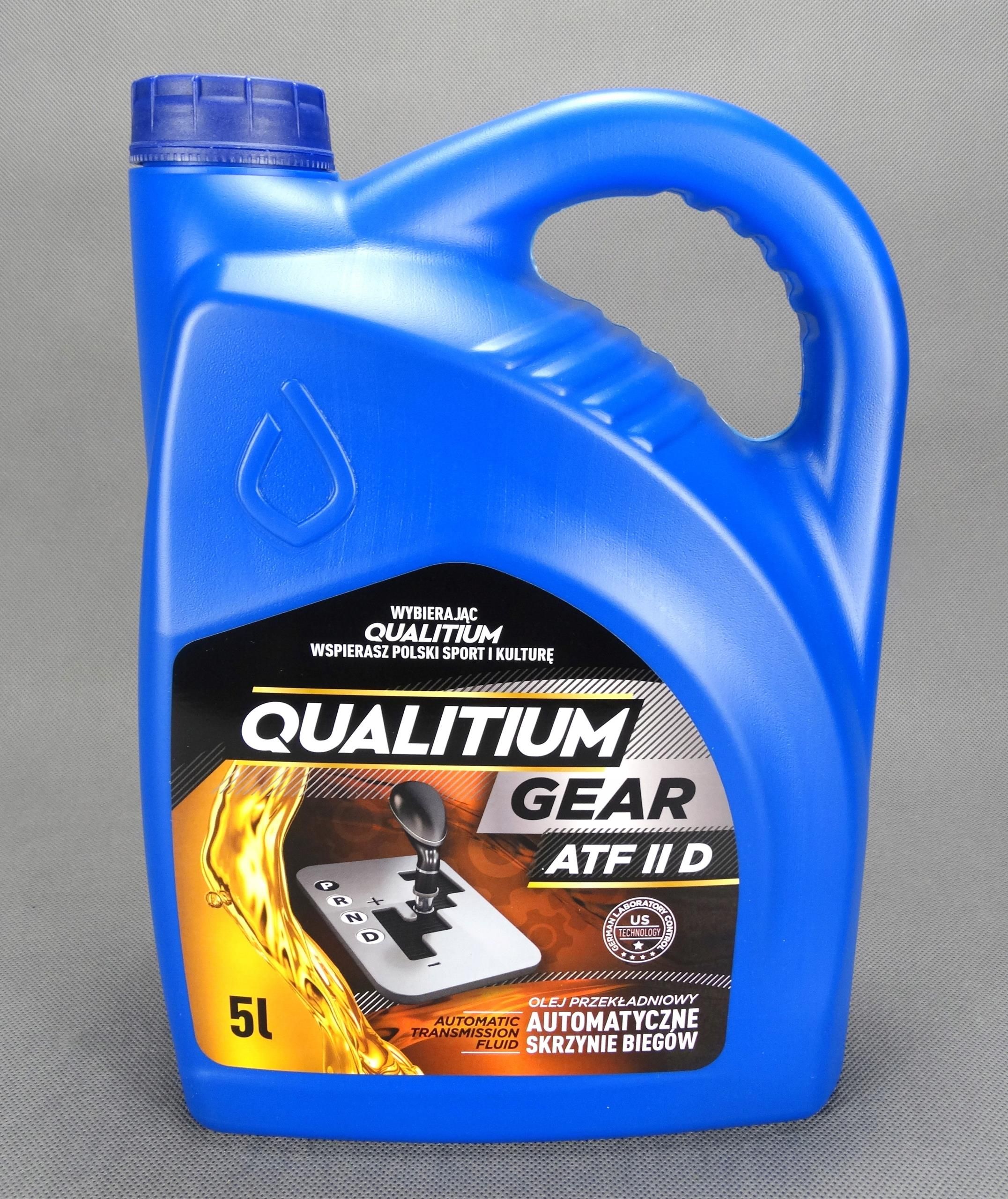 Qualitium Gear Atf Ii D 5L Olej Przekładniowy - opinie i ceny na Ceneo.pl