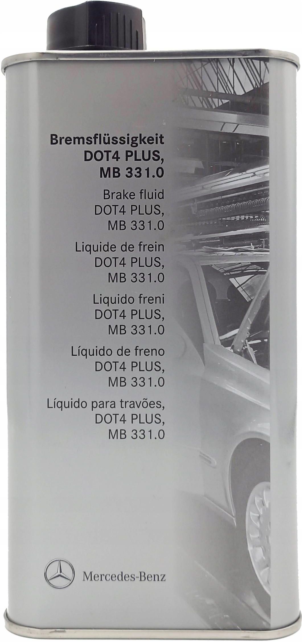 Oryginalny Płyn Hamulcowy Mercedes Dot4 Plus 331.0 - Opinie i ceny na ...