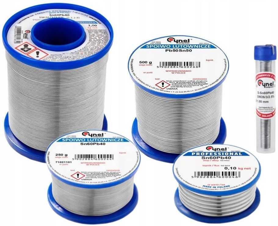 Cynel Cyna W Rolce Spoiwo Do Lutowania 0,7Mm 100G - Opinie i ceny na ...