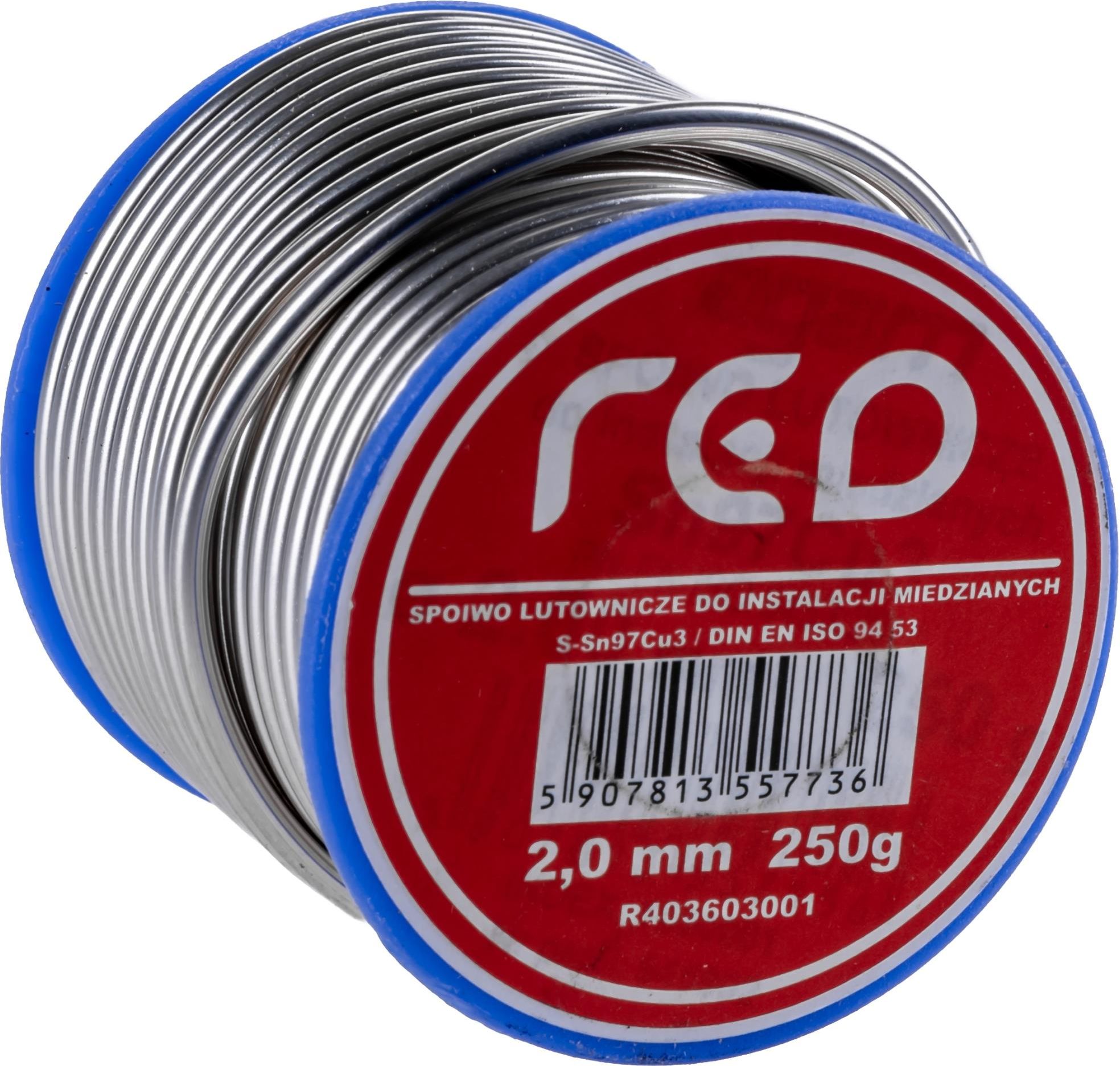 Lut Miękki 2,0Mm 250G Red R403603001 Agam - Opinie i ceny na Ceneo.pl