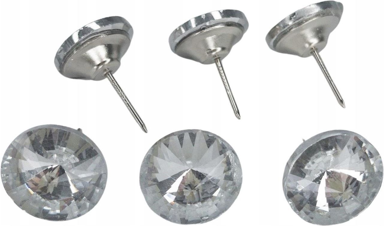 Guzik tapicerski 18mm kryształ z gwoździem [25szt] - Ceny i opinie - Ceneo.pl