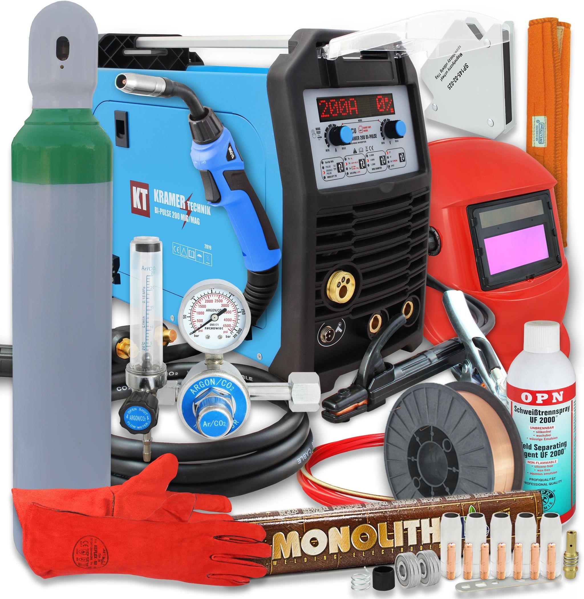 Spawarka Kramer Migomat Spawarka 200 Mig Puls Zestaw Butla - Opinie i ...