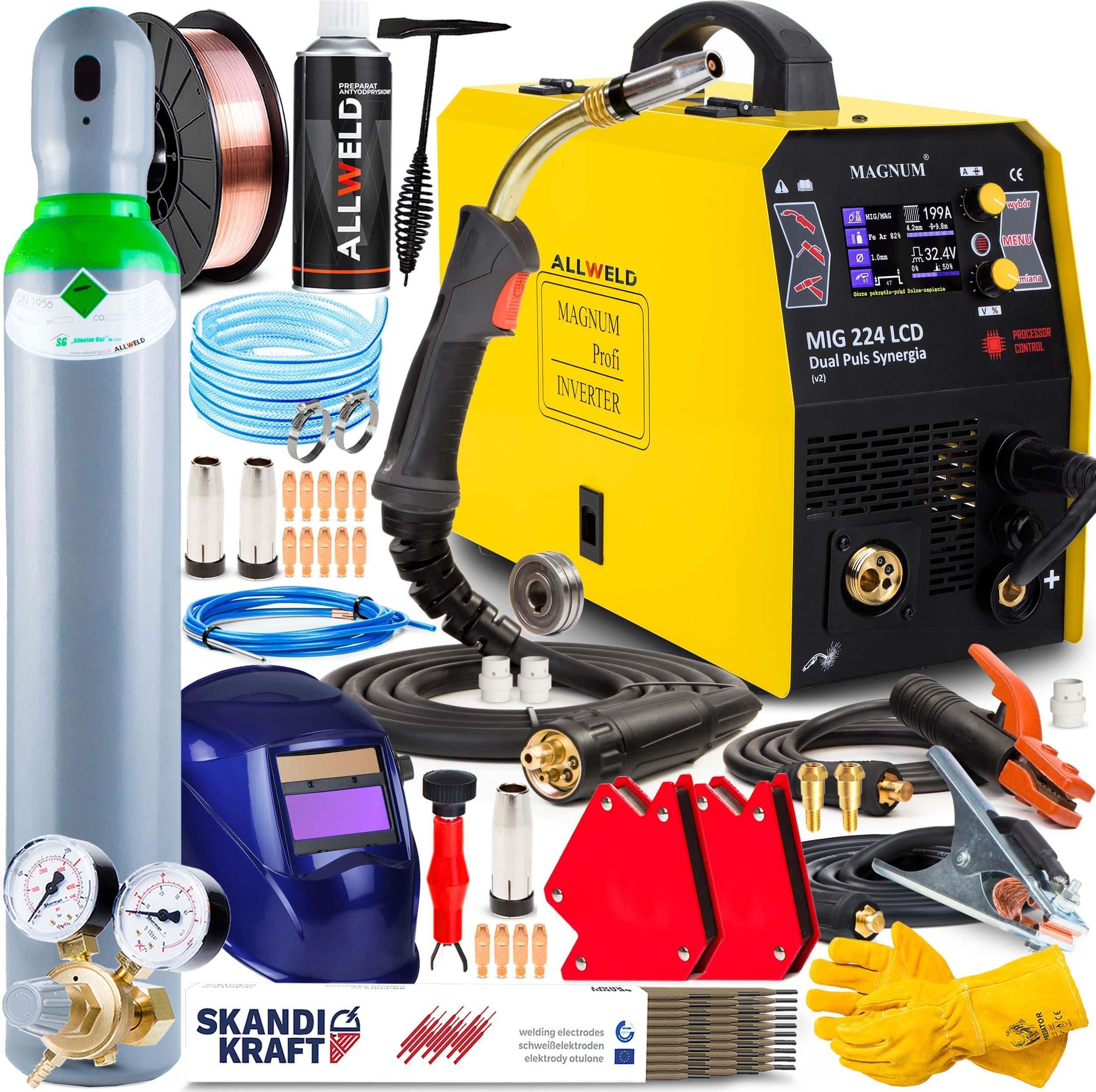 Spawarka Magnum Spawarka Migomat 224 Mig Mag Puls Synergia - Opinie i ...