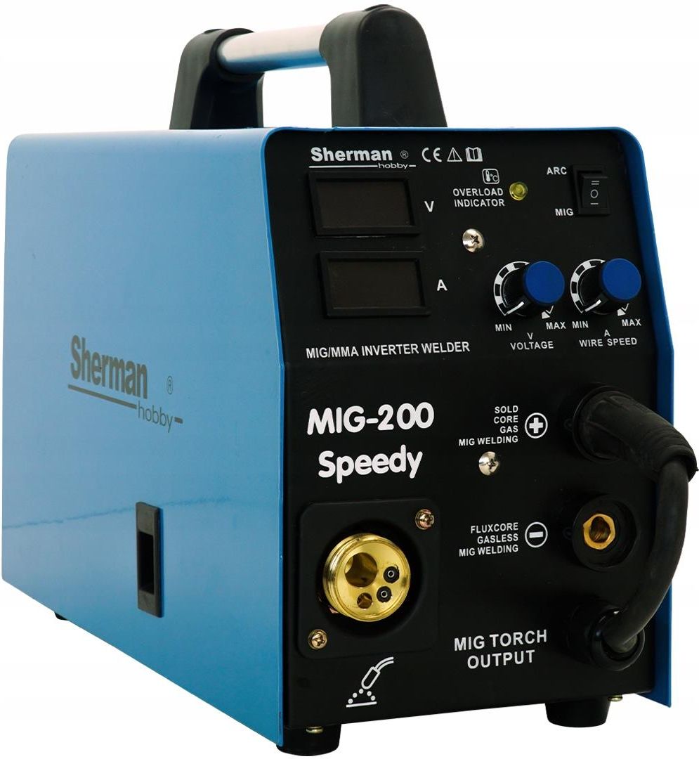 Spawarka Sherman Spawarka Migomat 200A Mig Mag Mma Flux Zestaw - Opinie ...