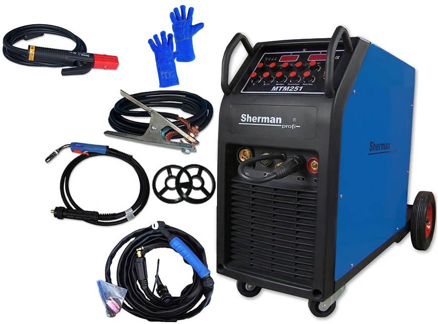 Spawarka Sherman Spawarka Półautomat 3W1 Mig Tig Mma - Opinie i ceny na Ceneo.pl